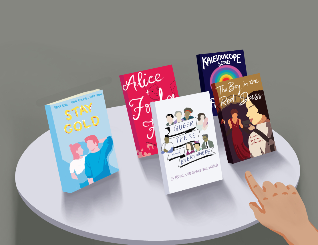 pride-month-book-display – THE HERALD