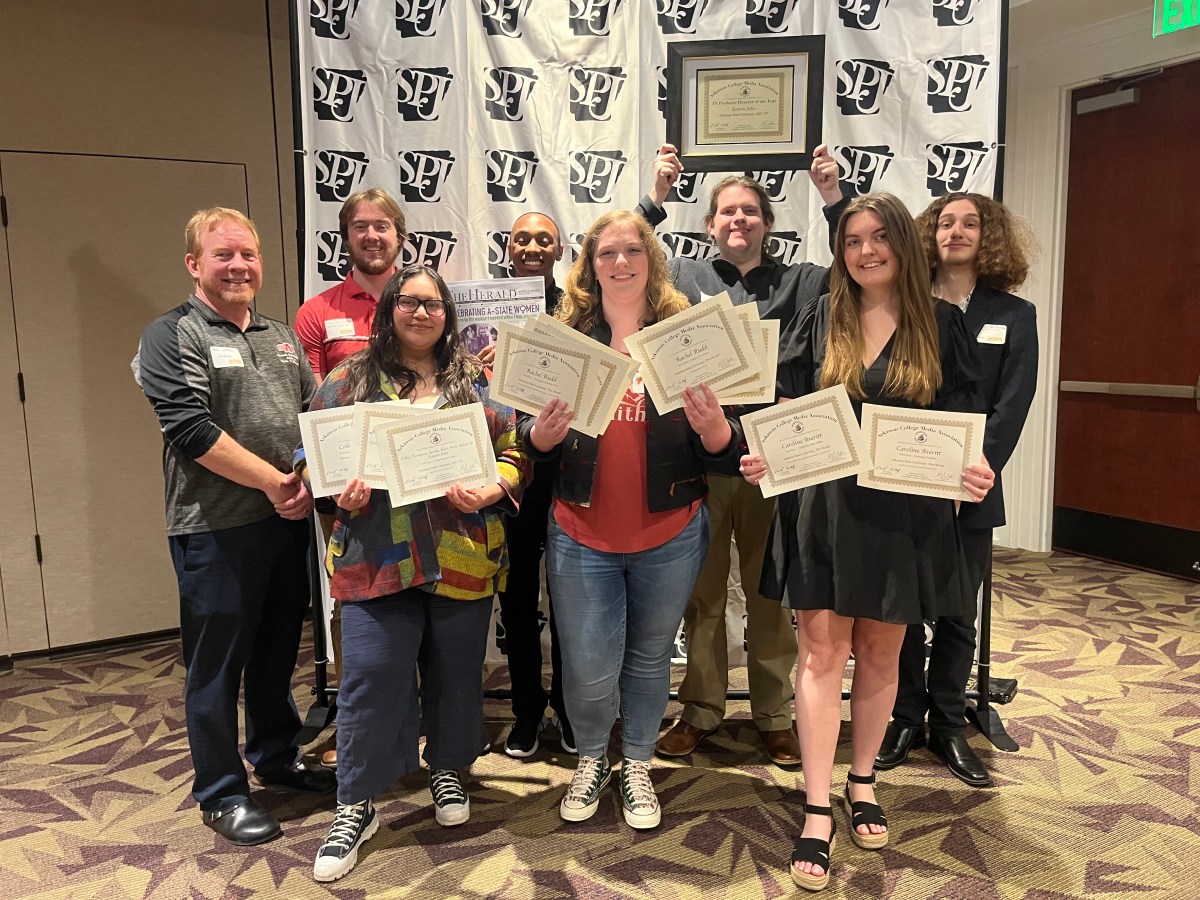 Herald staff wins over 40 awards at Arkansas College Media Association ...
